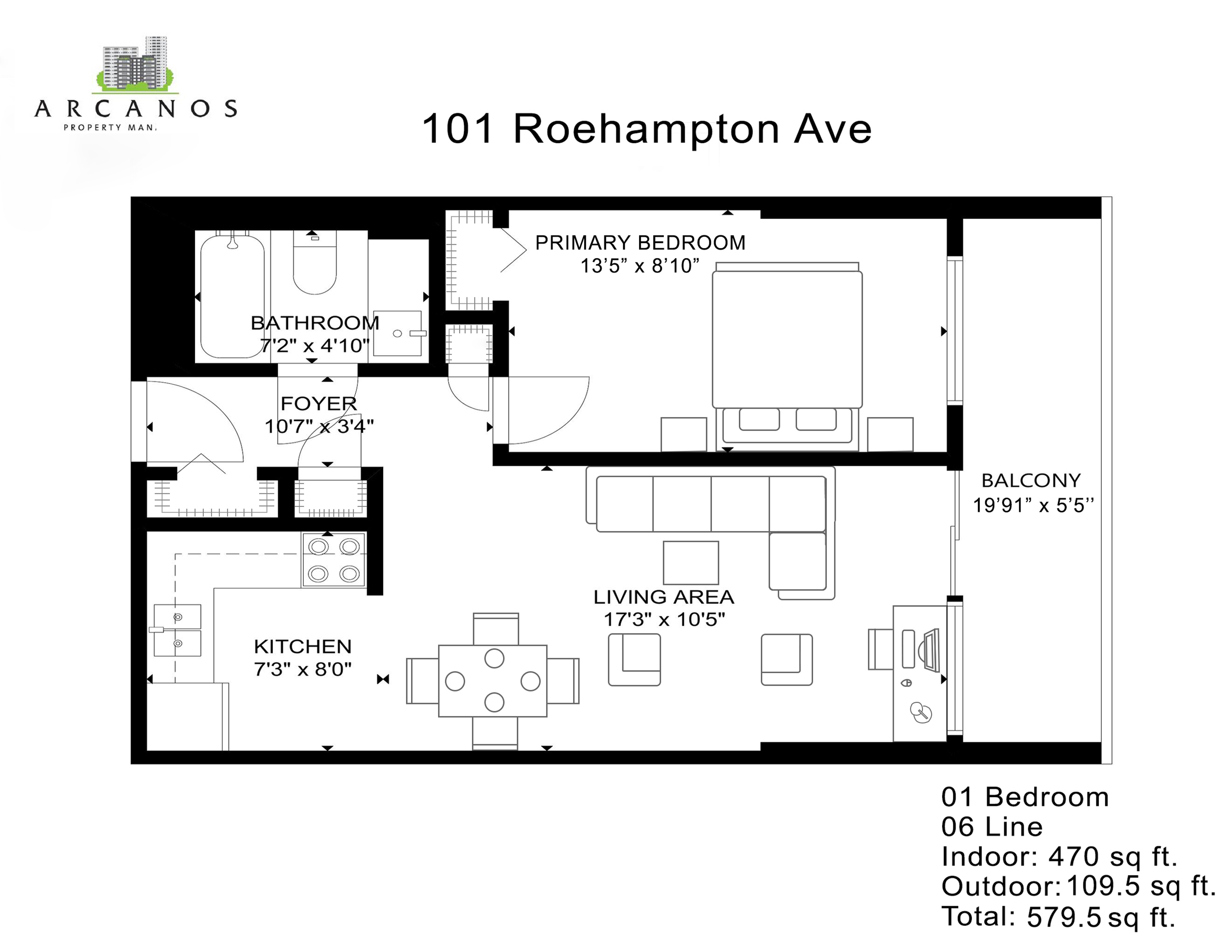 101 Roehampton Avenue | Arcanos Property Management Corporation