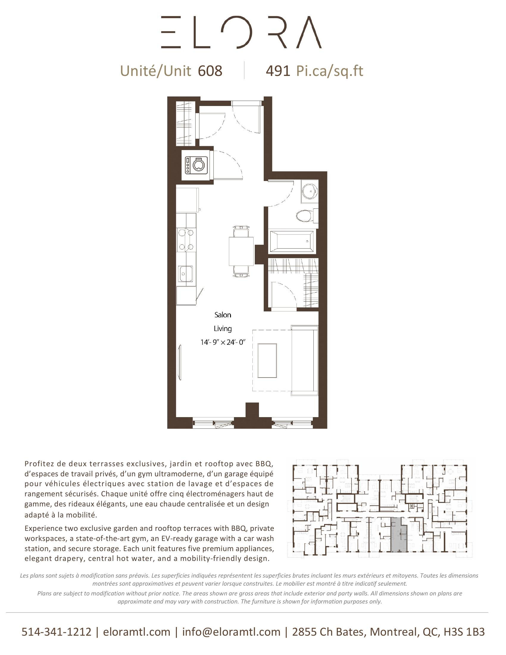 Elora Montreal Condos | Luxury Rentals | ELORA MTL
