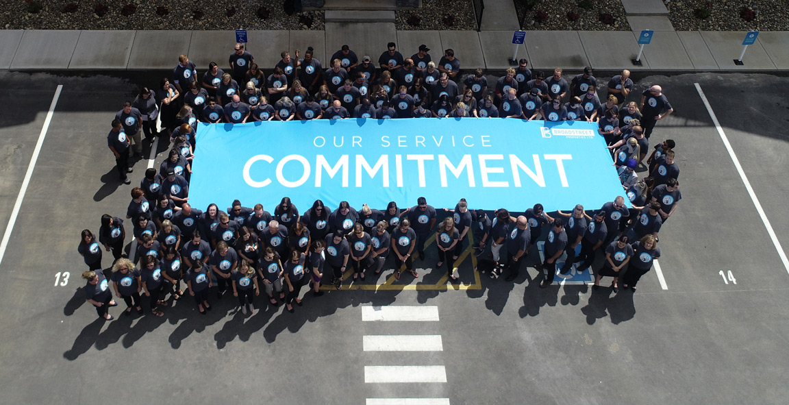 Our Service Commitment | Broadstreet Properties