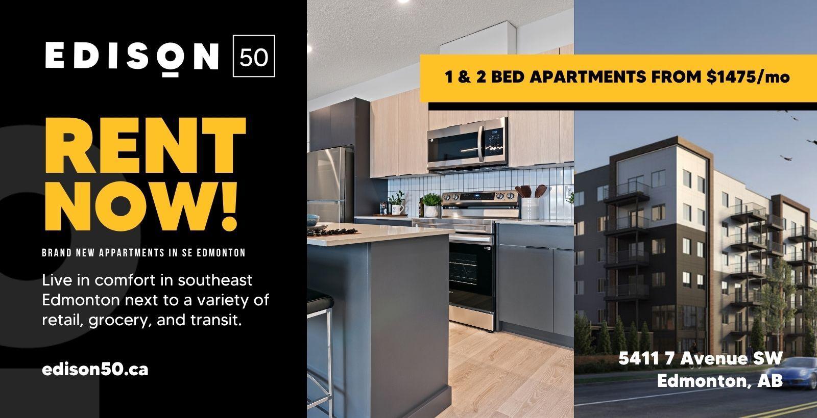 Edison 50 - 5411 7 Avenue Southwest, Edmonton, AB