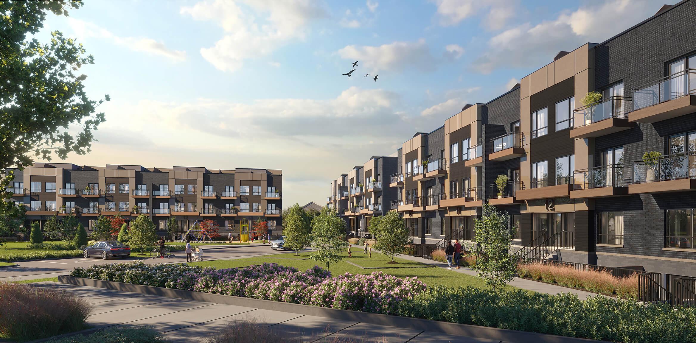 Apartments & Townhouses for Rent | The Towns on Danforth