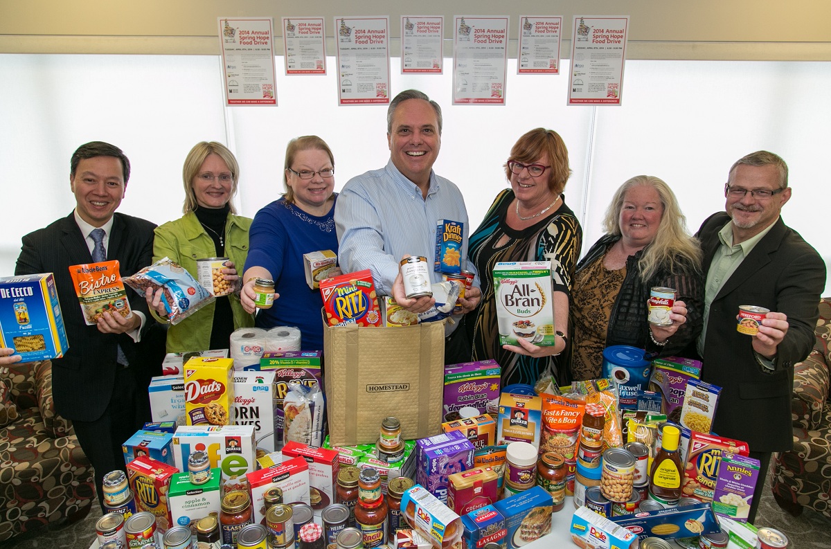 Homestead Kicks Off Spring Hope Food Drive | Homestead Land Holdings