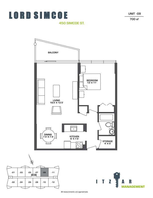 Lord Simcoe Apartments | Itziar Management