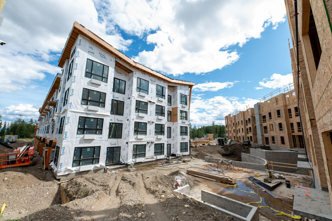 New apartments for rent in Prince George.