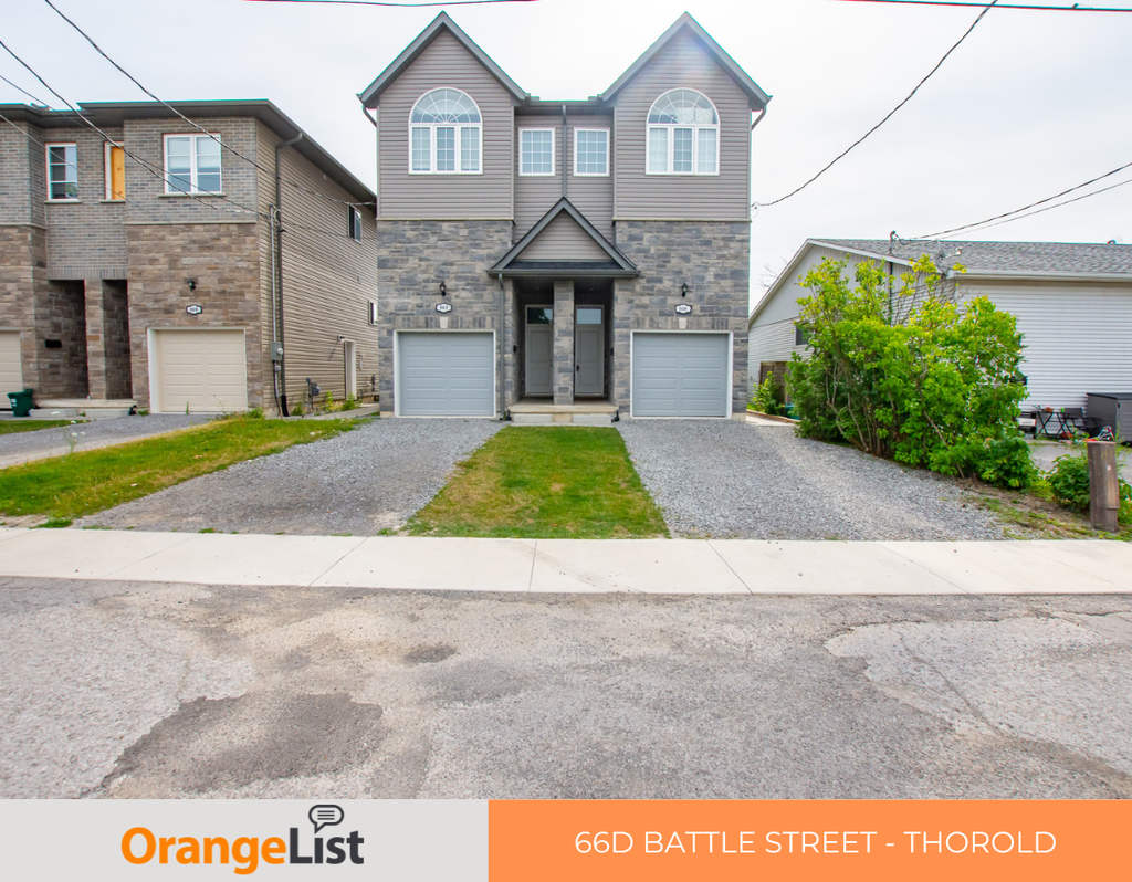 66D Battle Street - 66D Battle Street, Thorold, ON