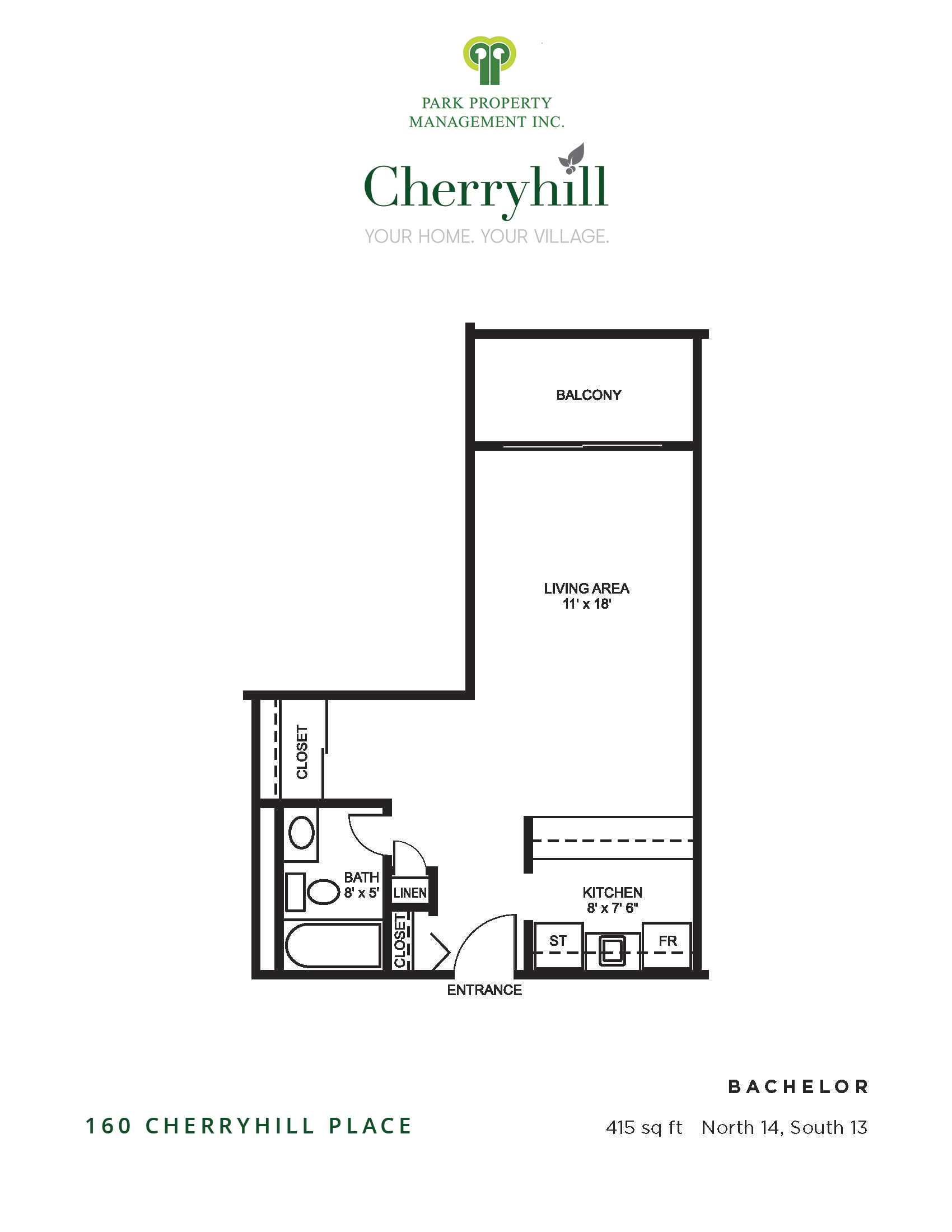 160 Cherryhill Place - Apartments For Rent in London | Park Property ...