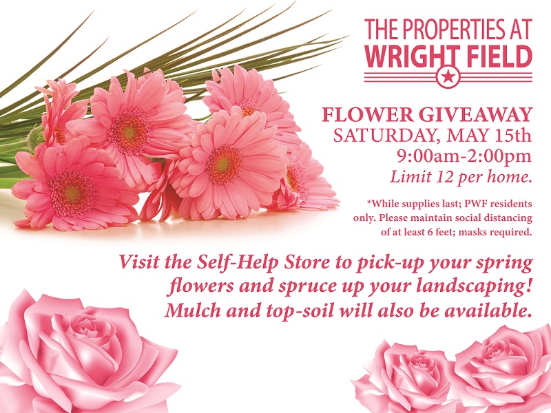 FLOWER GIVEAWAY | The Properties at Wright Field