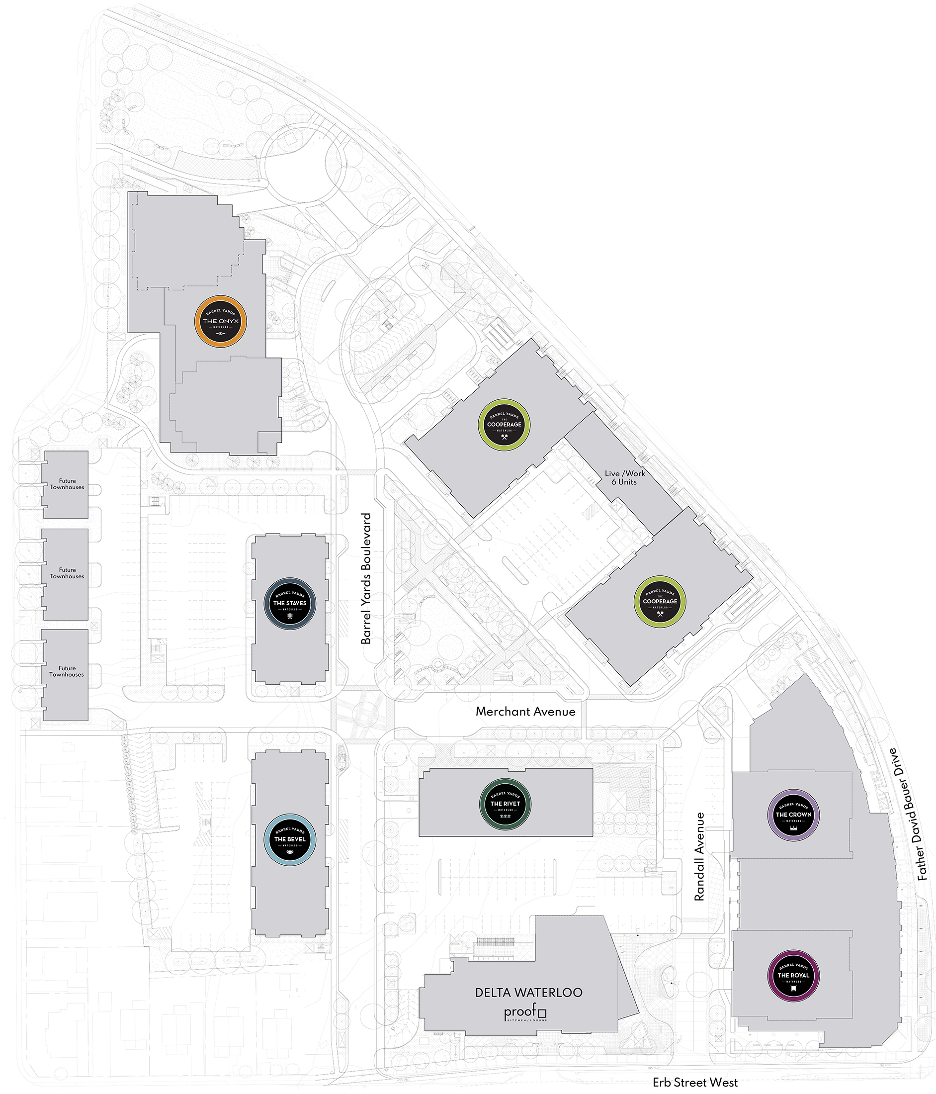 Apartments for Rent in Uptown Waterloo | The Barrel Yards