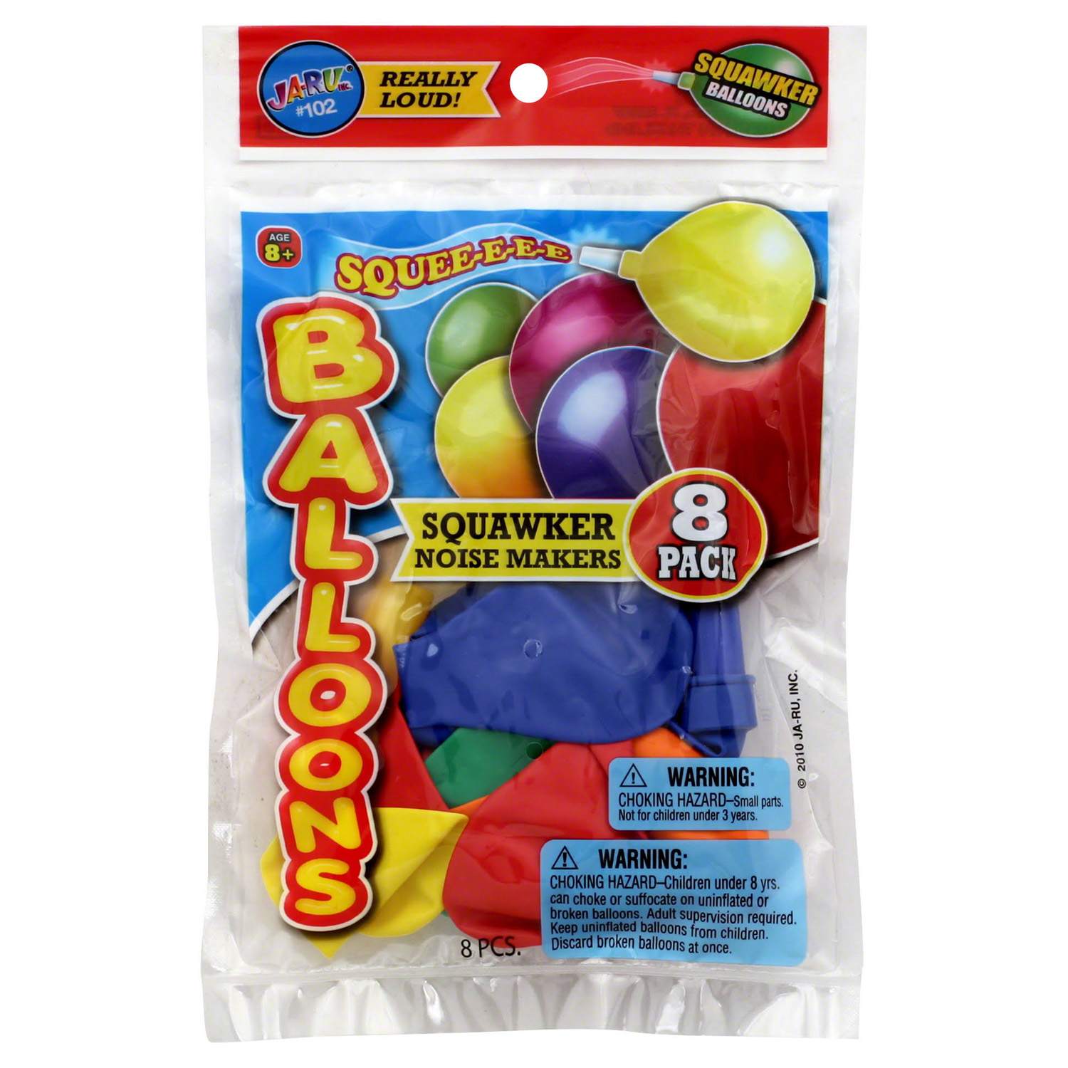 JA-RU - Balloons Squawker Noise Makers - 8 Balloons 75656001022 | eBay