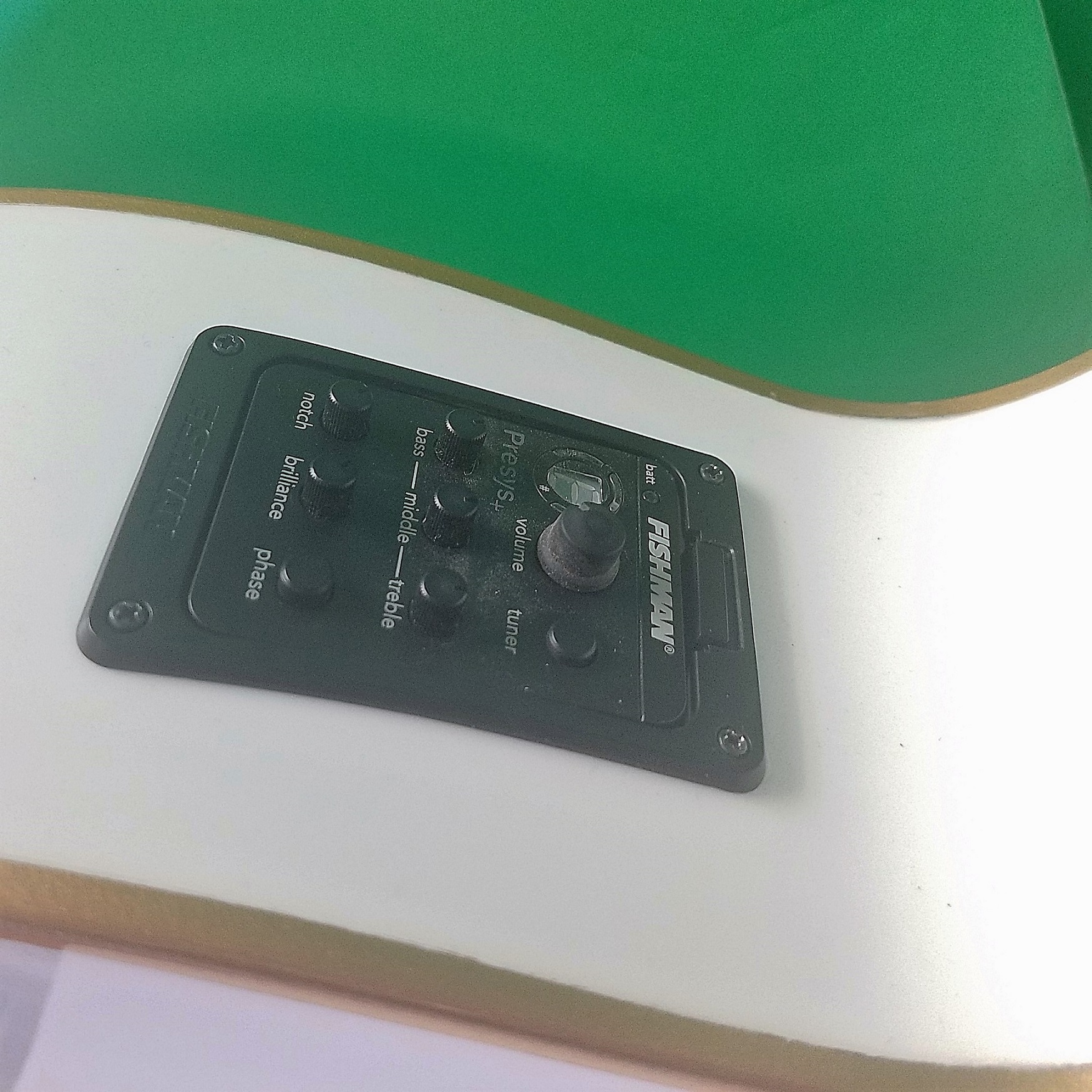 New 12 String Acoustic Electric Requinto Guitar Black