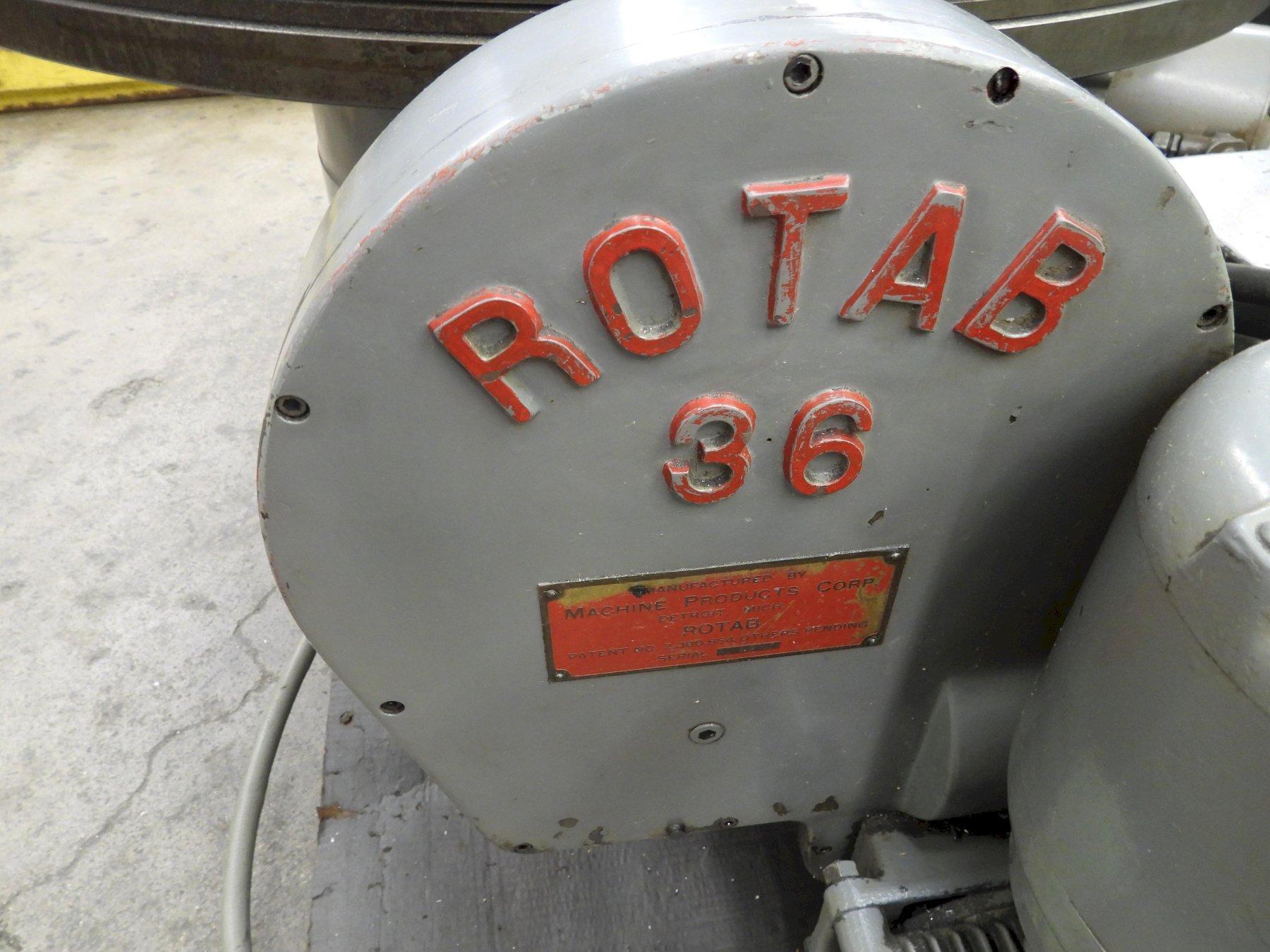 ROTAB 36 - Tables, Rotary | Machine Hub