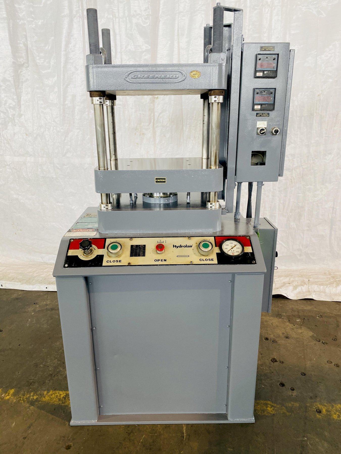 30 Ton Greenerd Hydraulic/Air 4 Post Press | G-2000 Inc.