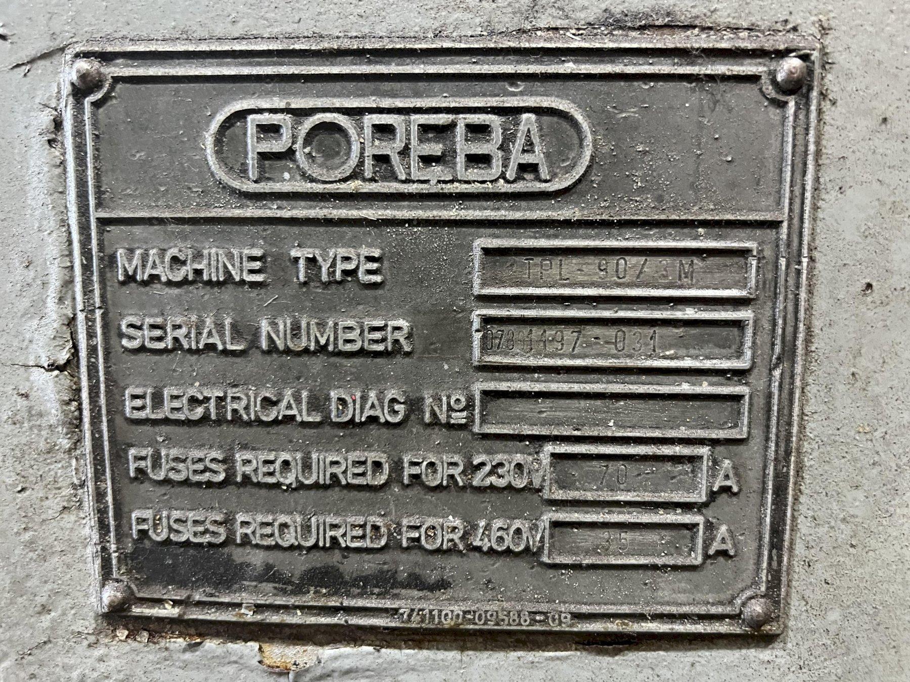 POREBA TPL-90/M - Lathes, Engine | Machine Hub