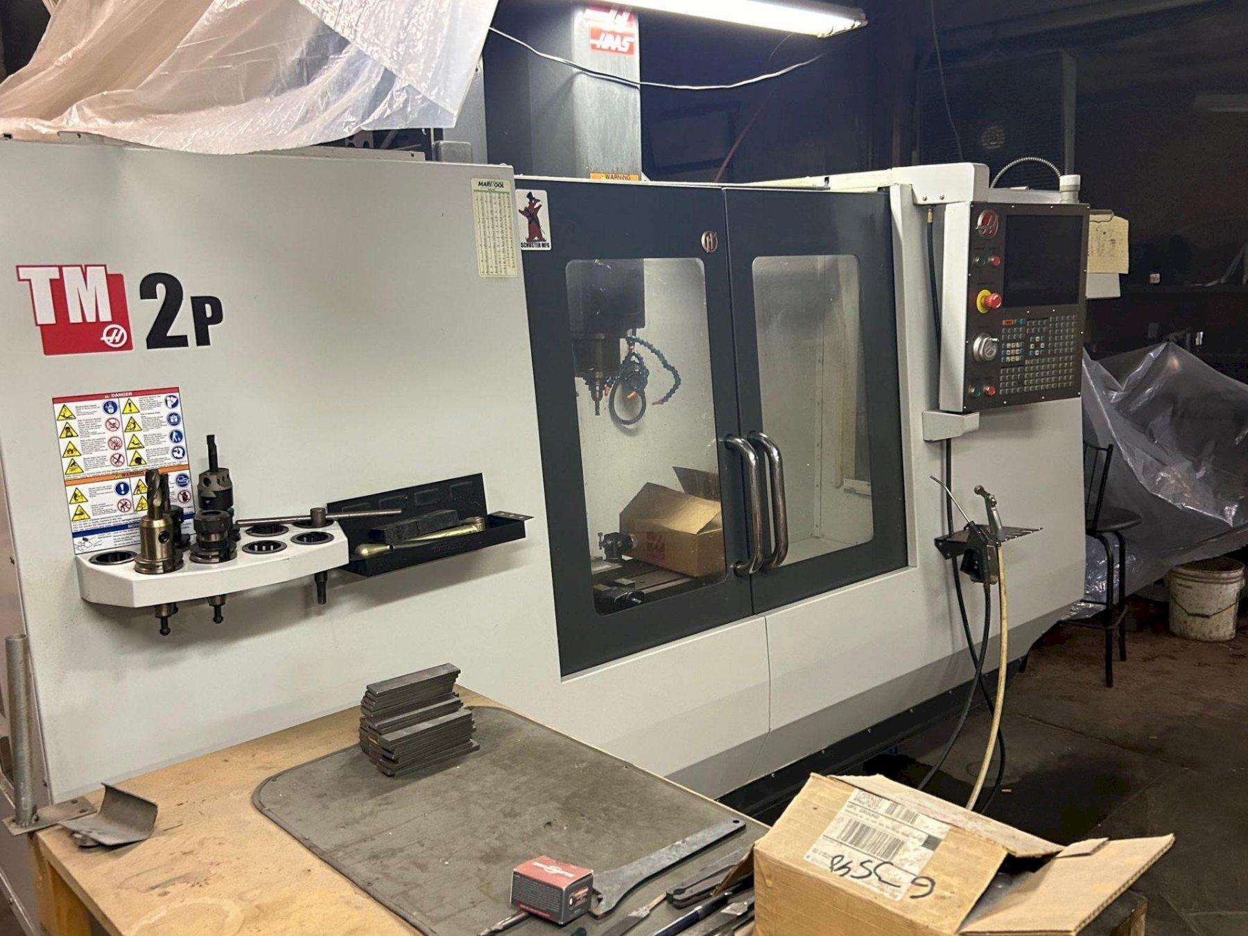 HAAS TM-2P VERTICAL MACHINING CENTER: STOCK #21040