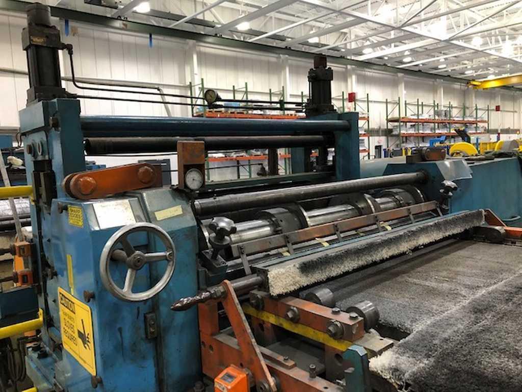41″ x 6.30″ x 15,000# Georg Slitting Line | Deer Creek Machinery