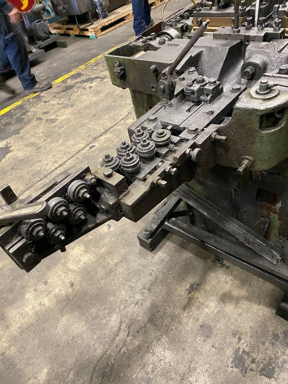 Wafios Model N75 High Speed Nail Header | Hariton Machinery Company, Inc.