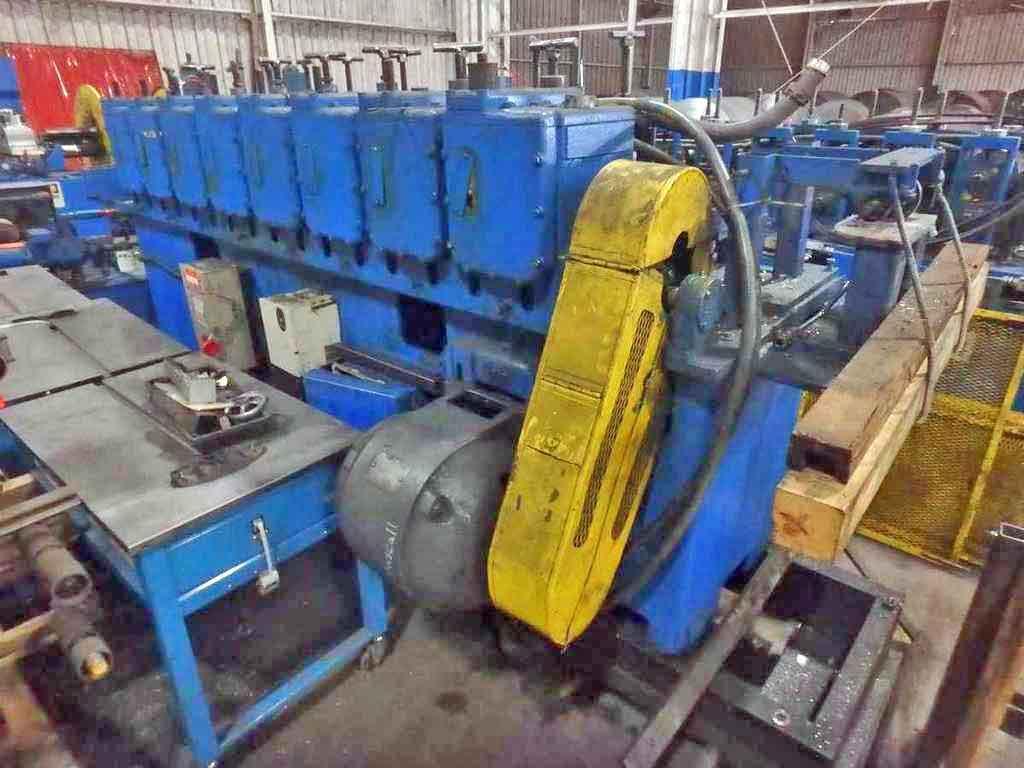 8 Stand 8.00″ x 1.50″ Rafter Rollforming Line | Deer Creek Machinery
