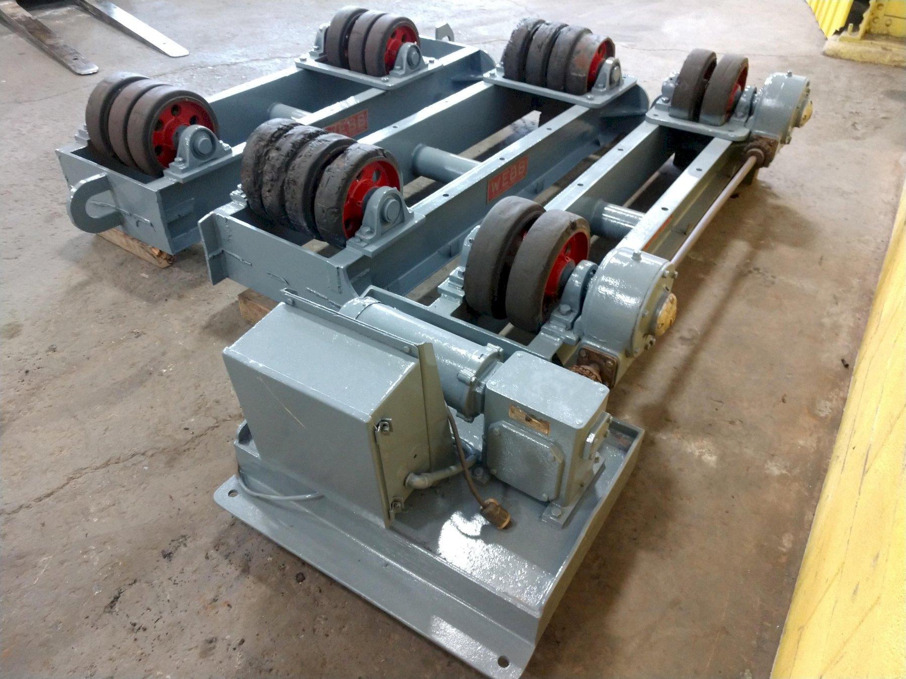 8,000 LBS LBS WEBB POWERED TANK TURNING ROLLS: STOCK #13559