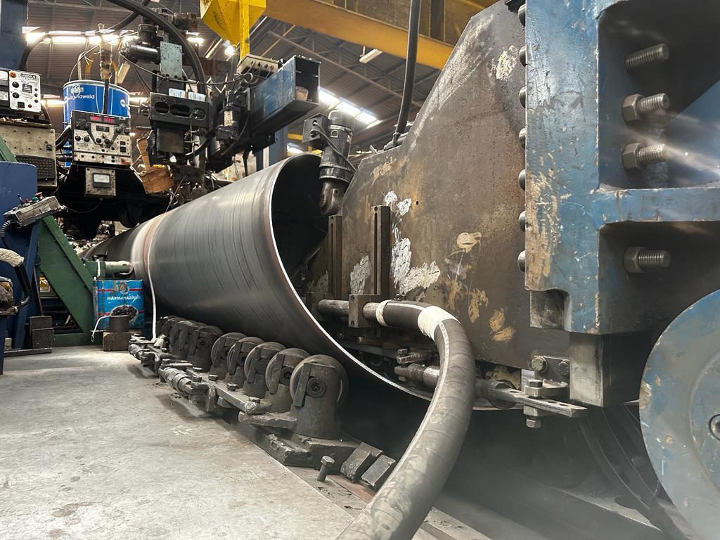 1820mm x 20mm API Ozemek Spiral Pipe Mill Line Year 2004 | Galaxie ...