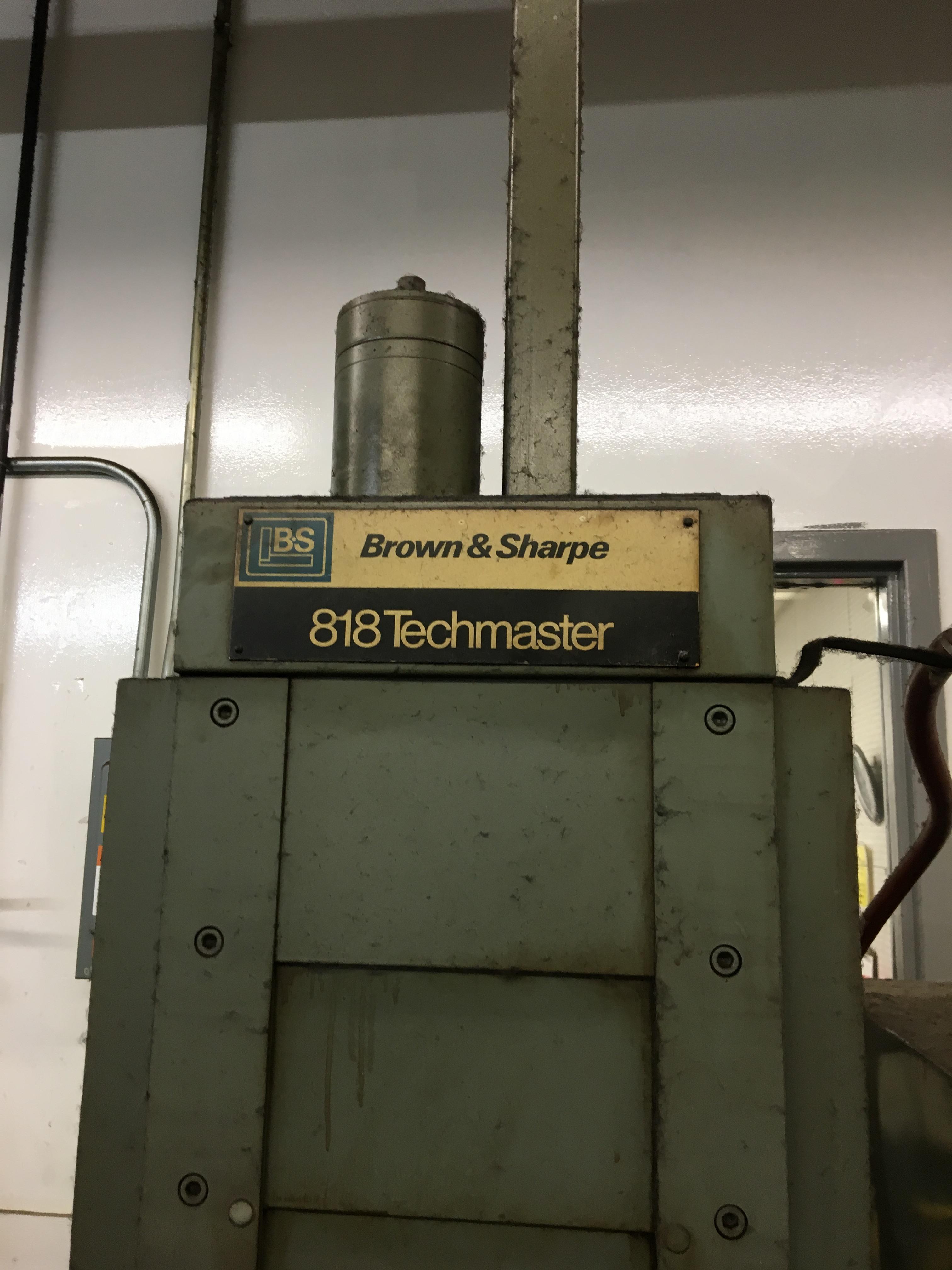 8″ X 18″ BROWN & SHARPE MODEL #818 TECHMASTER HYDRAULIC SURFACE GRINDER ...