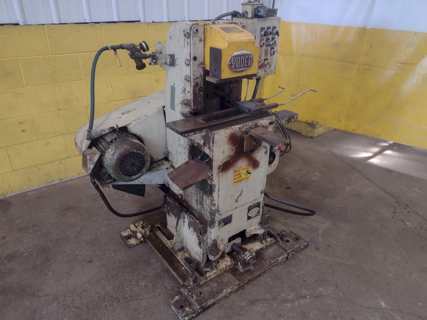 25 TON YODER MODEL #P25 CUTOFF PRESS: STOCK 15370