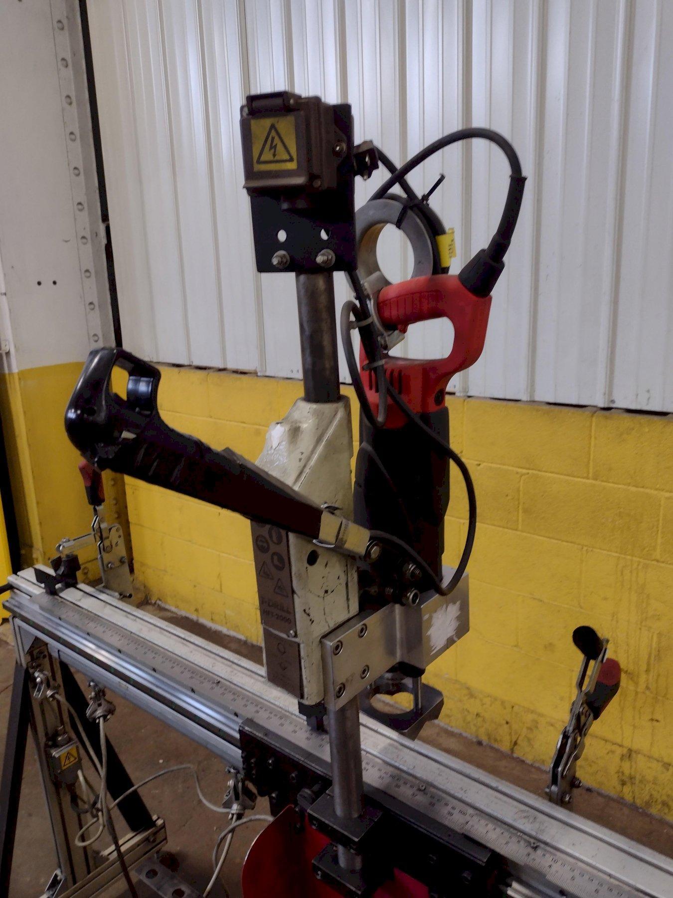 2″ T-DRILL MODEL HFT-2000 SS PIPE COLLARING MACHINE: STOCK 17890