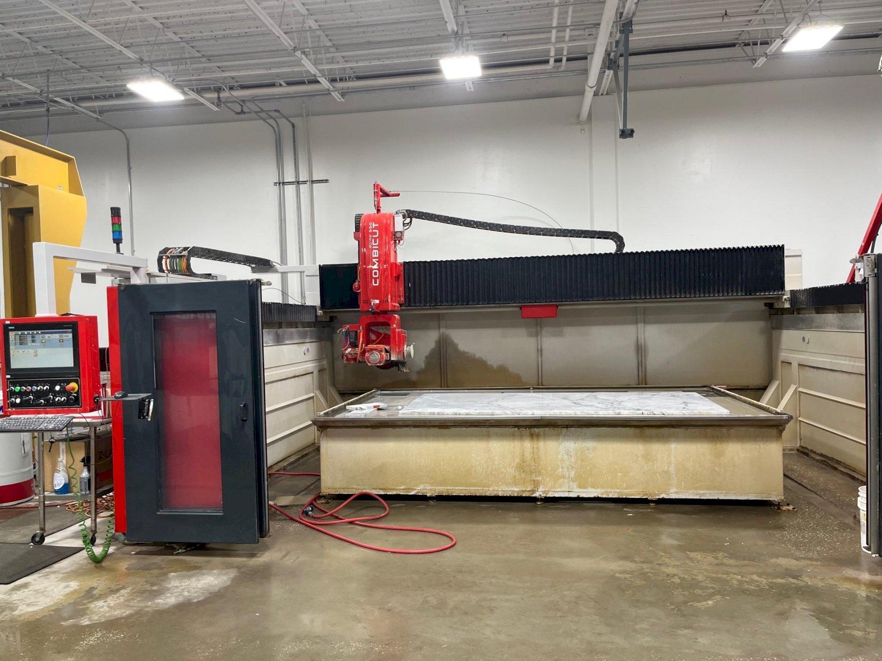 BRETON Model SNC550 Combicut 5-Axis CNC Saw / Jet System, New 2018. | AMC