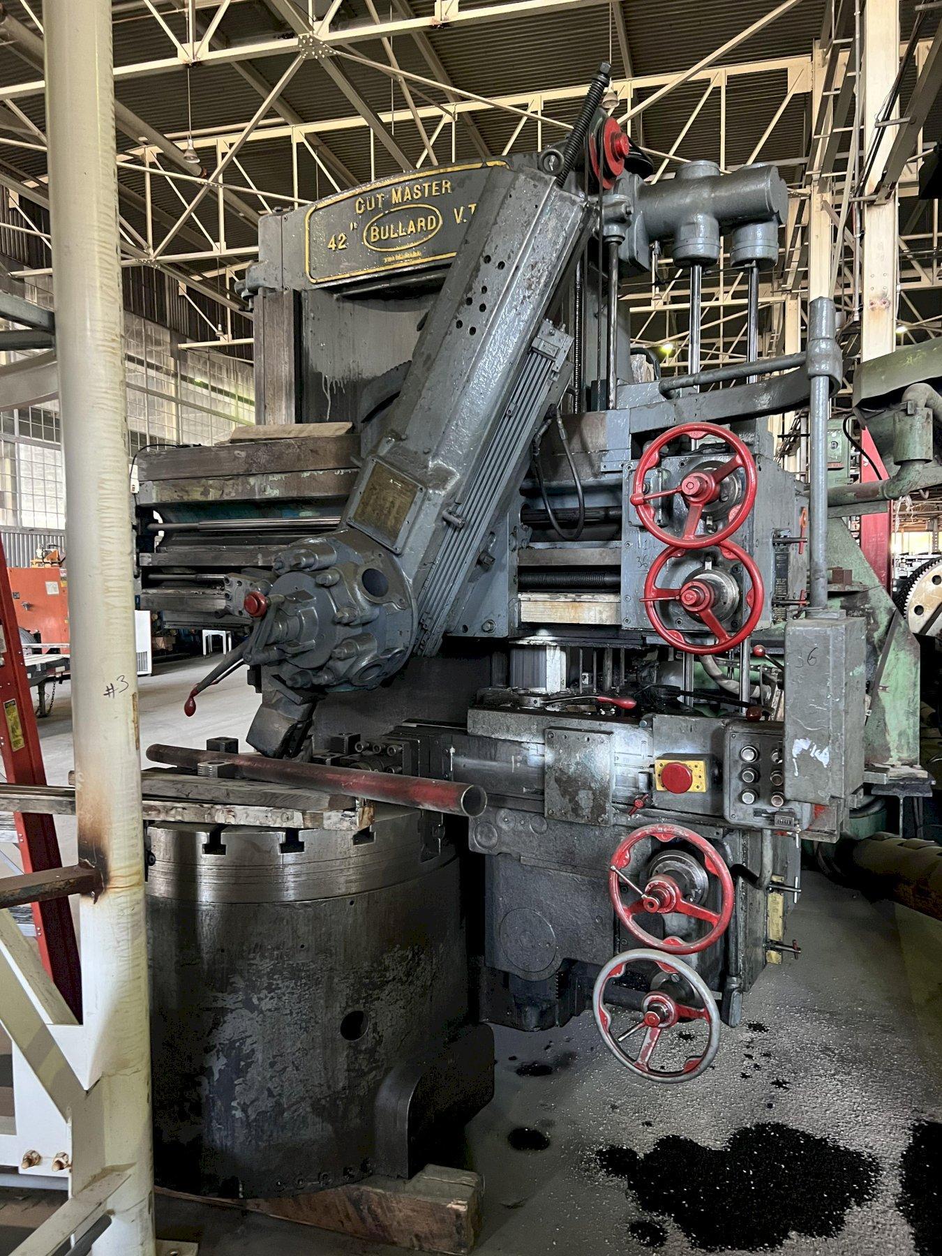 42” BULLARD CUTMASTER VERTICAL TURRET LATHE: STOCK #14230
