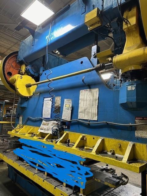 500T Verson Flanged Brake Mechanical Press | Toledo Press