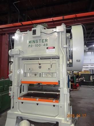 MINSTER 150 TON MODEL P2-150 SSDC PRESS | Blumberg Machinery Co.