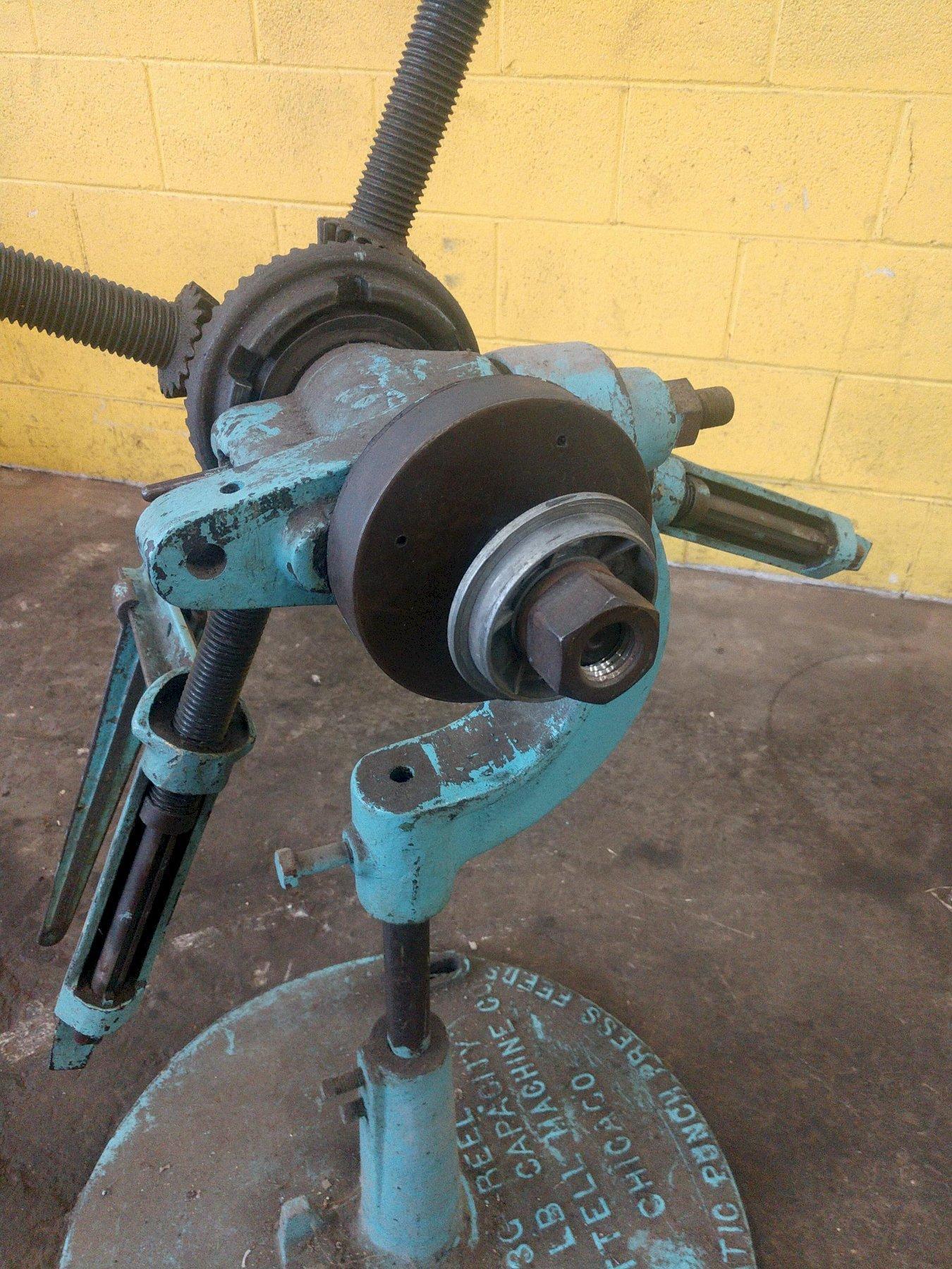 300 LB LITTELL MODEL #3 AUTOMATIC CENTERING COIL REEL UNCOILER: STOCK 14860