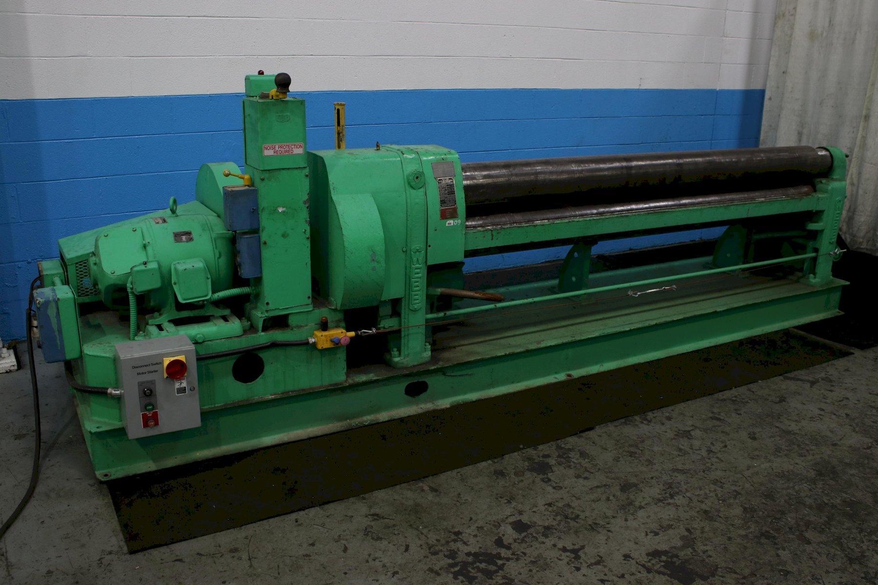 WEBB - Rolls, Plate Bending (incld Pinch) | Machine Hub