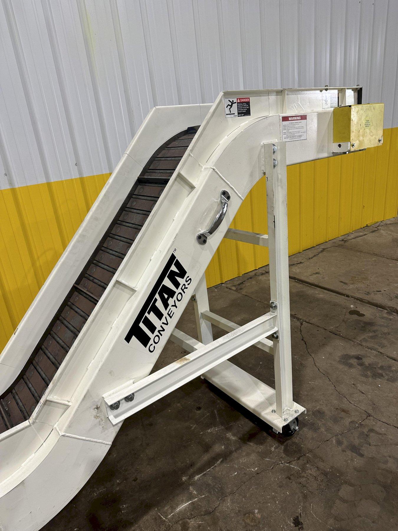 TITAN INCLINED PARTS CONVEYOR: STOCK #19455