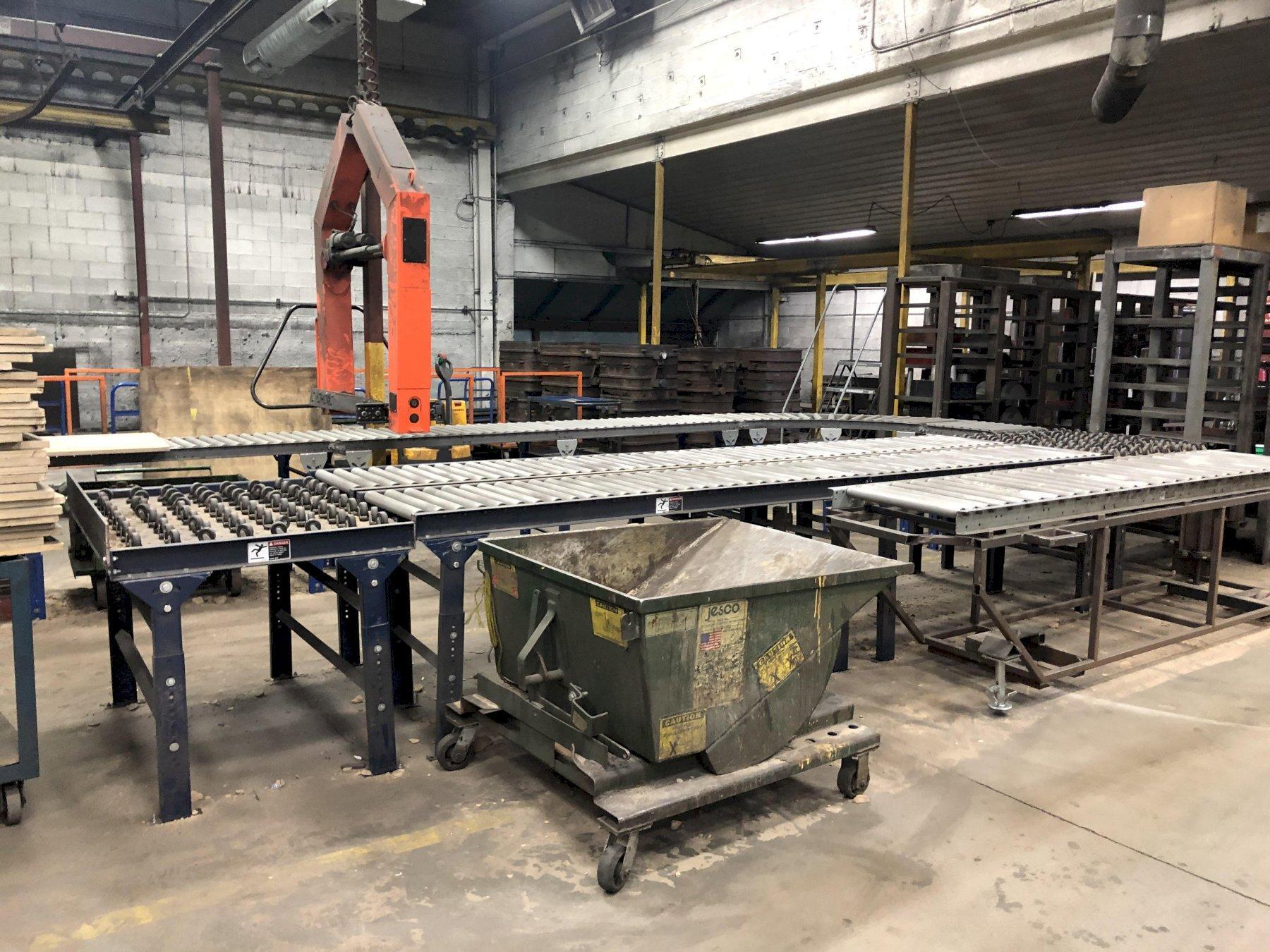 For Sale – PALMER Foundry Molding Machines – COMPLETE NO BAKE SYSTEM ...