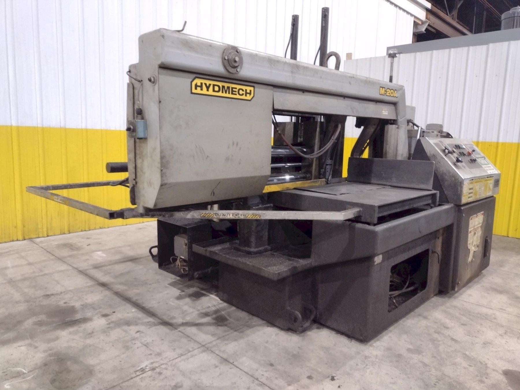 2002 HYD-MECH MODEL #M-20A HORIZONTAL BANDSAW: STOCK #22365