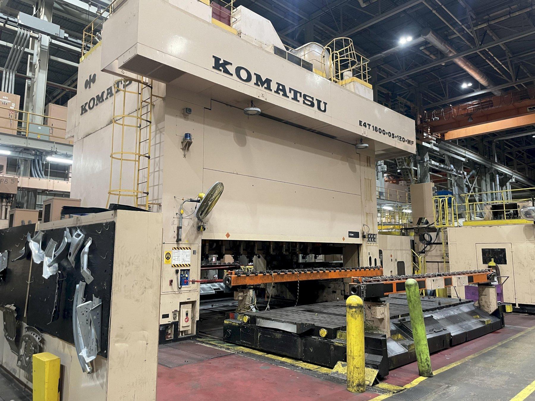 1800 Ton Komatsu Press | Toledo Press