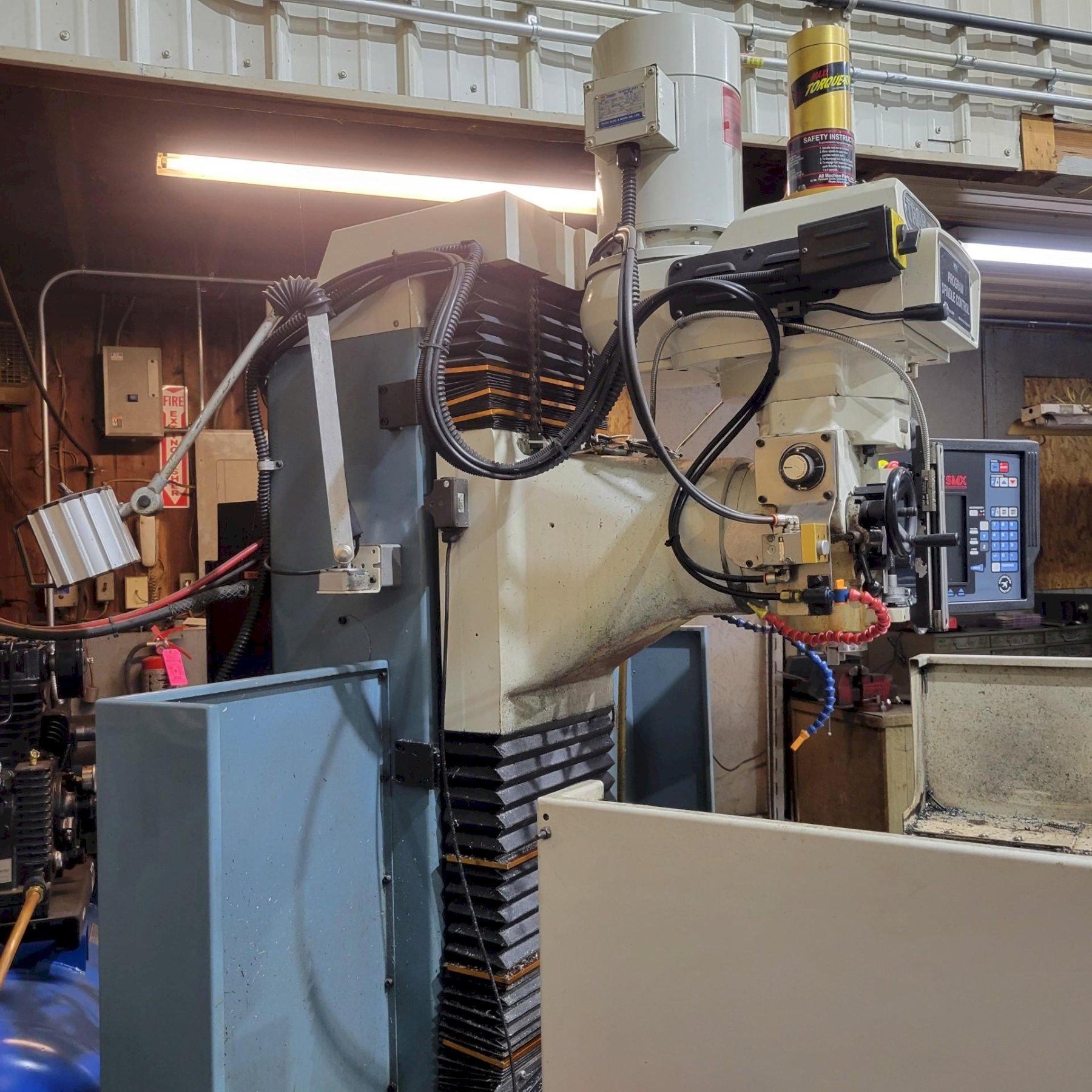 Southwestern Industries Trak DPM SX5P Prototrak 3-Axis CNC Vertical Bed ...