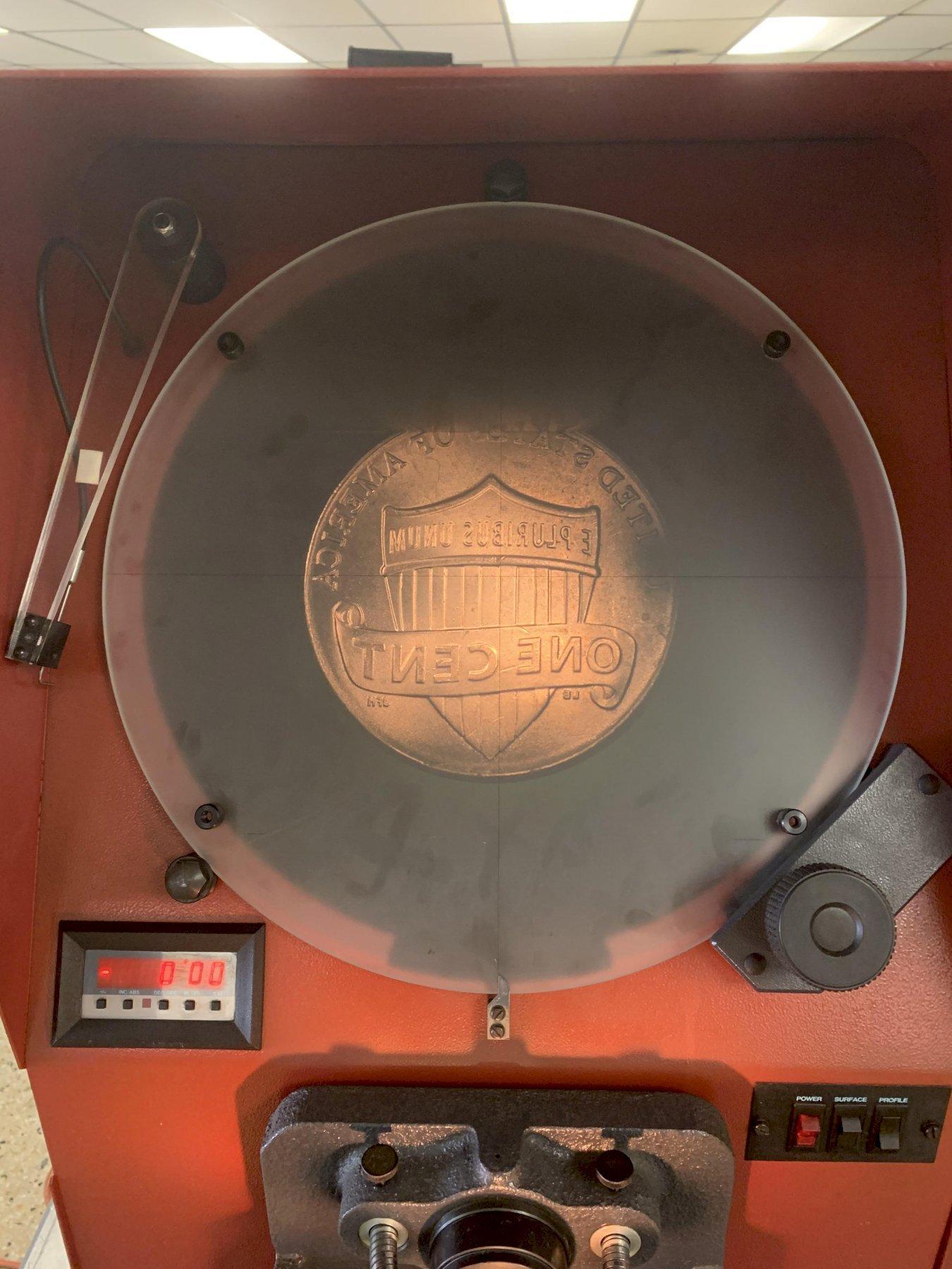 14” Starrett Model HB350 Bench Top Optical Comparator | AMC