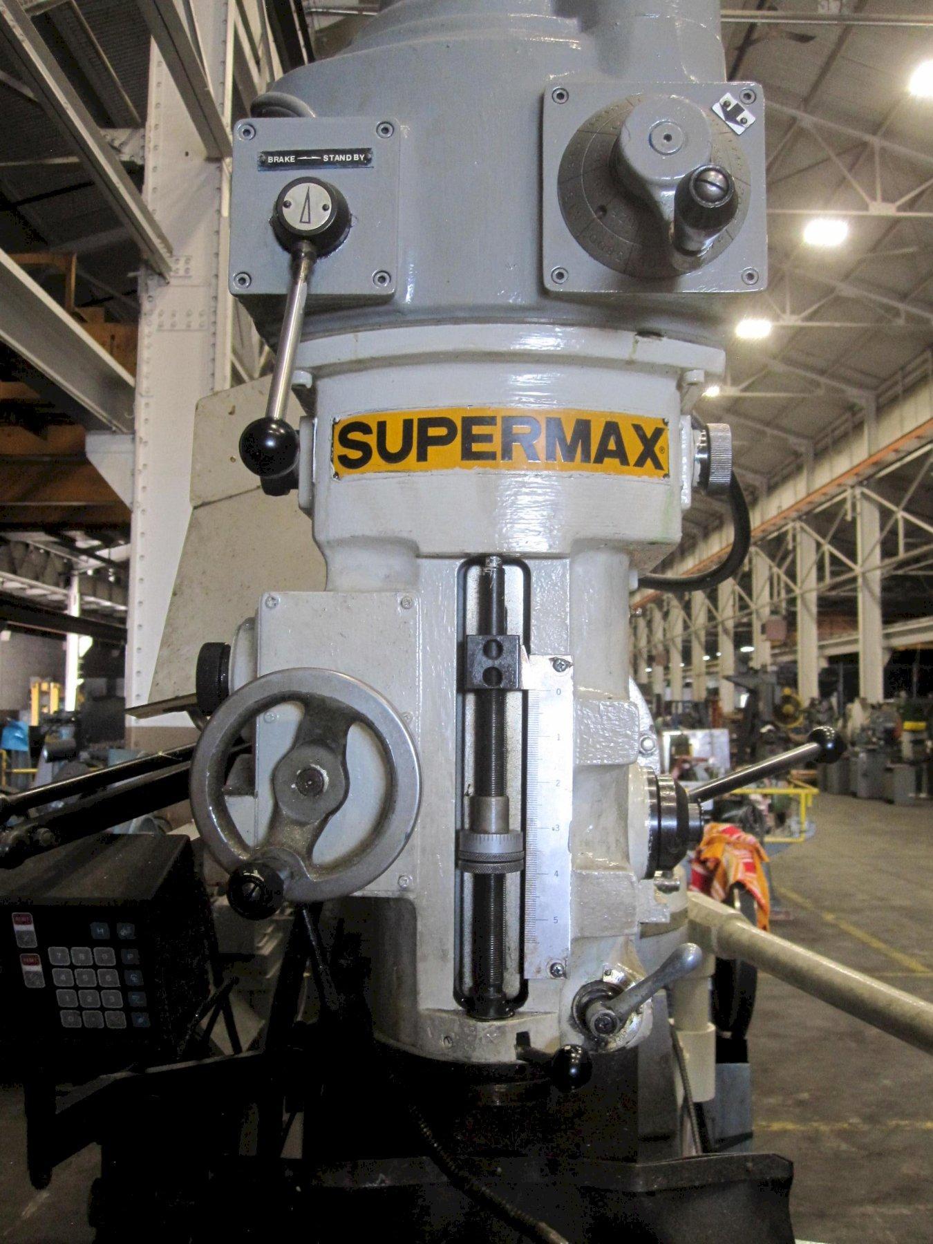 Supermax Vertical Milling Machine Model YMC 2VAS | Hariton Machinery ...