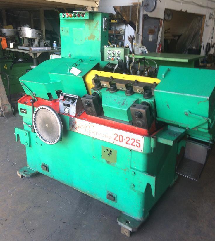 #20-225 Robertson/Hartford Automated Flat Die Thread Roller | FH ...