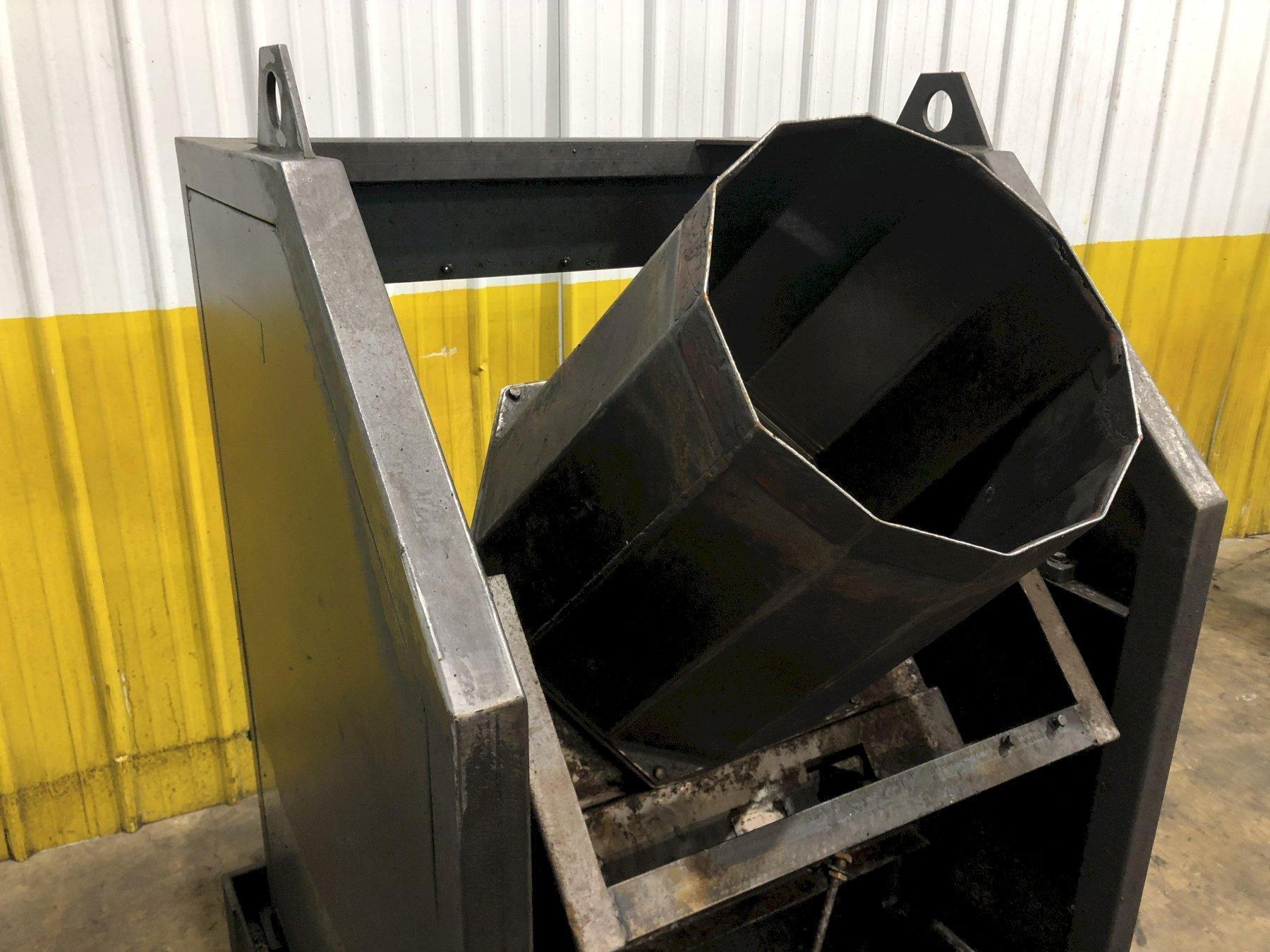 4 CU FT X 22″ OAKLAND PRODUCTS MODEL TB-4 DEBURRING AND POLISHING ...