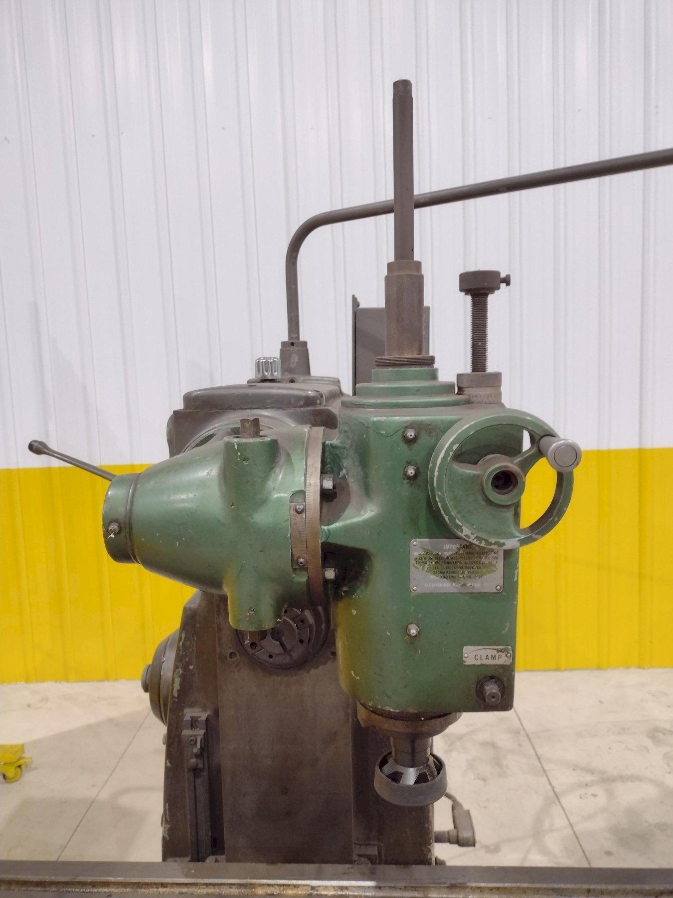 CINCINNATI MILACRON VERTICAL/HORIZONTAL MILLING MACHINE MODEL DH: STOCK ...
