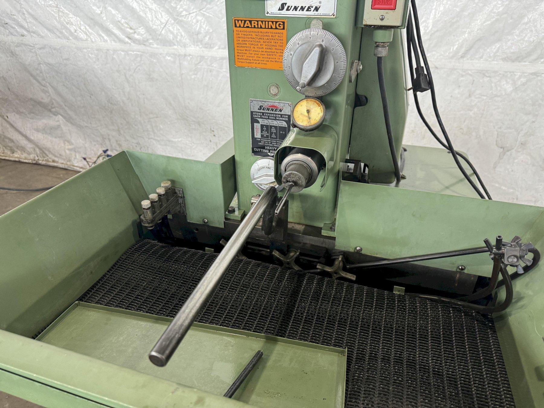 SUNNEN MBB-1660 PRECISION HONING MACHINE WITH TOOLING. STOCK # 0871824 ...
