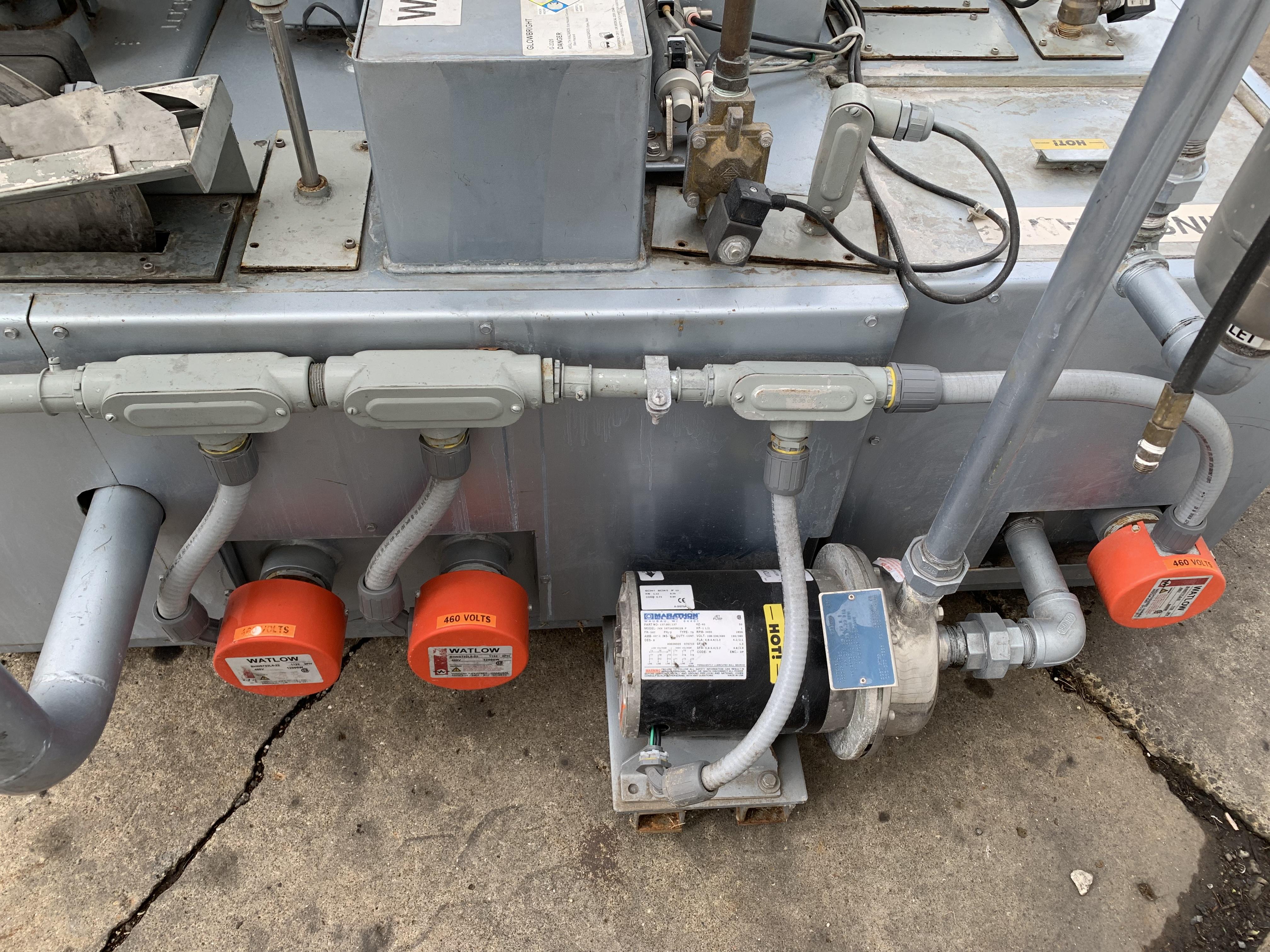 1000 LB #PCS-3136 SS2F VERTICAL ROTARY CAROUSEL PARTS WASHER: STOCK #10696