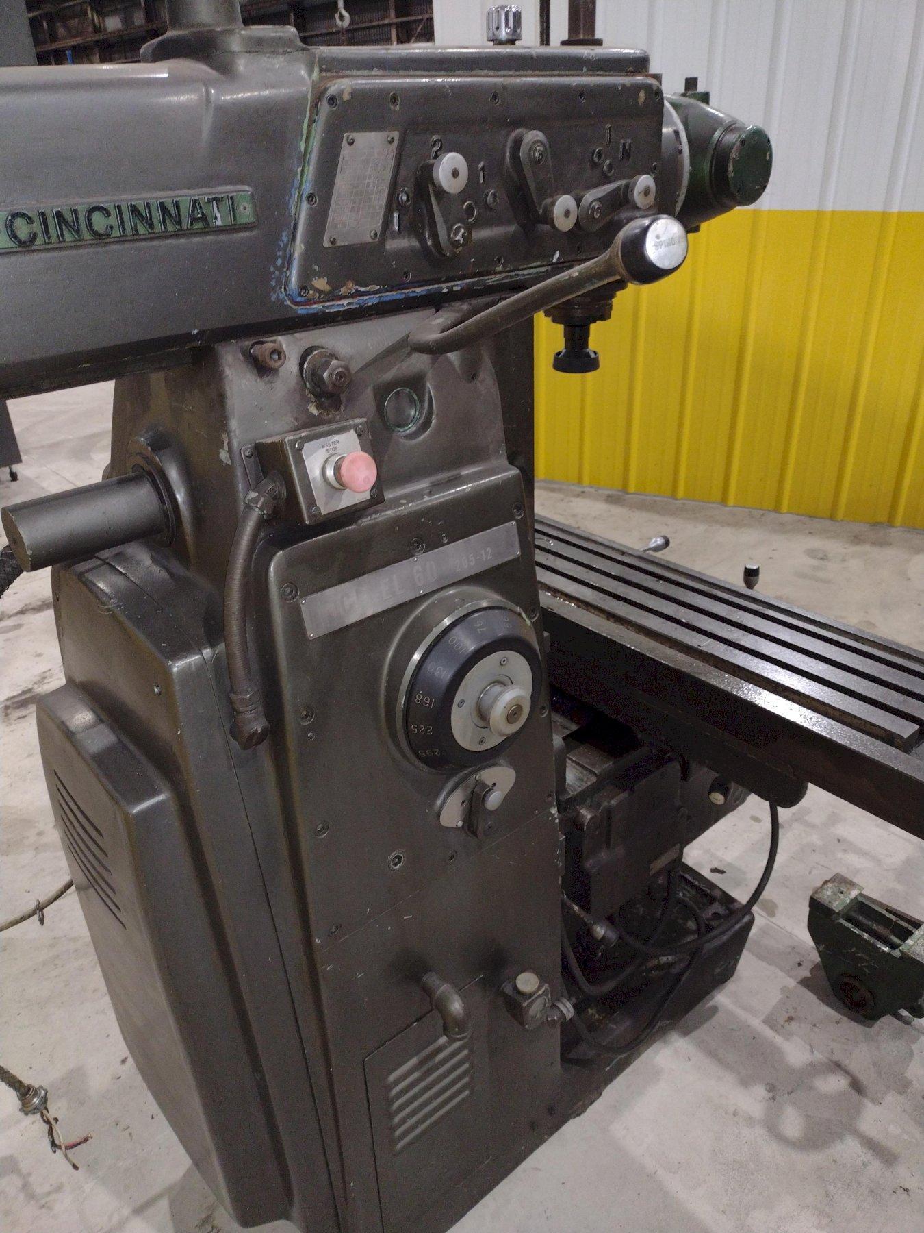 CINCINNATI MILACRON VERTICAL/HORIZONTAL MILLING MACHINE MODEL DH: STOCK ...