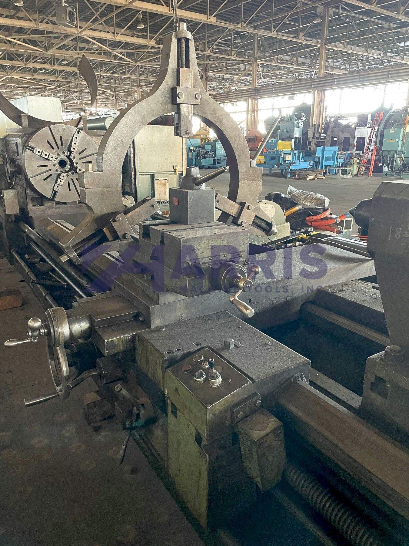 240″ TUDA Engine Lathe, Jumbo 40 Model | Harris Machine Tools