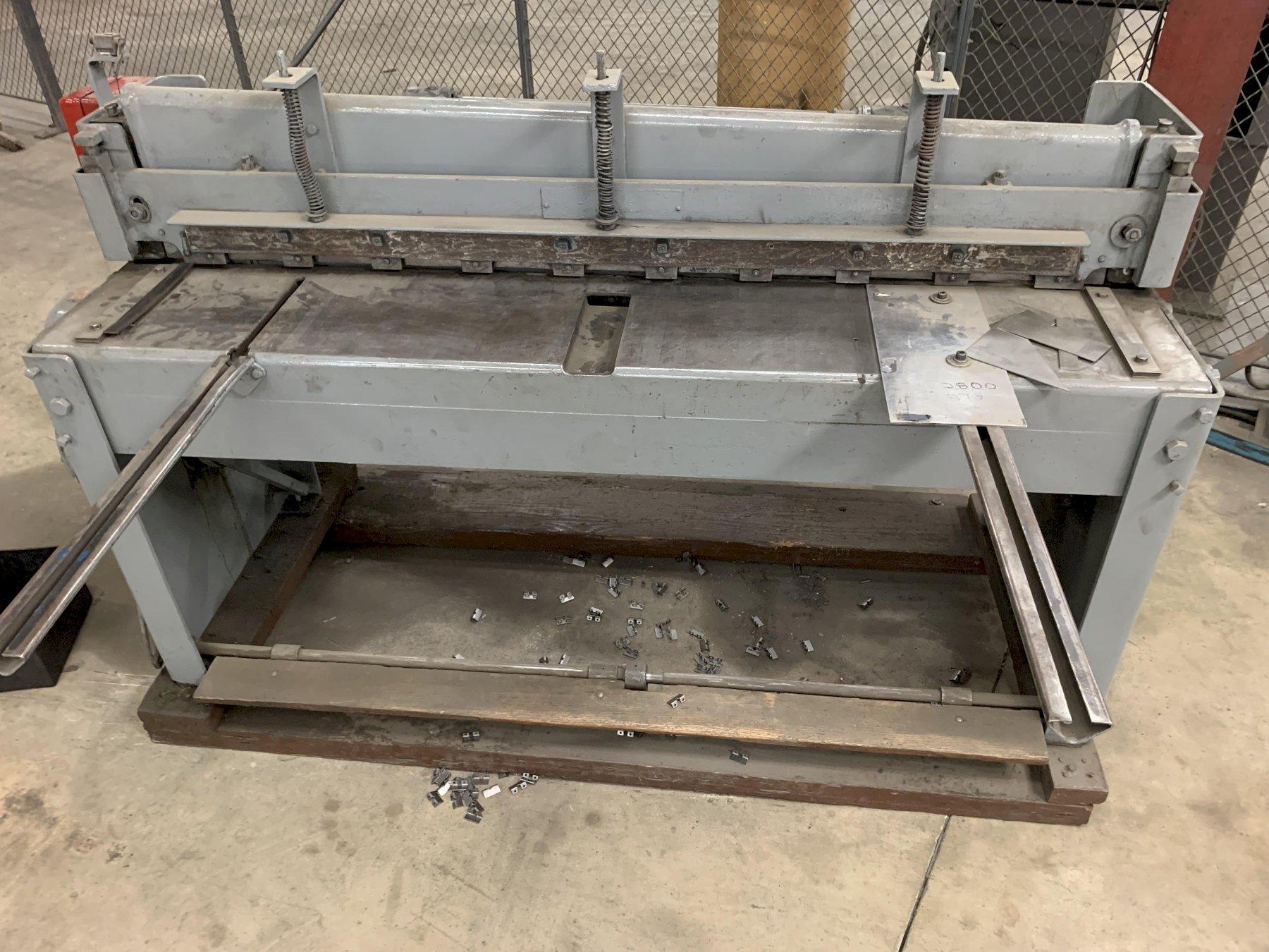 Niagara One Series Power Shear 14 Gauge | FH Machinery Inc.