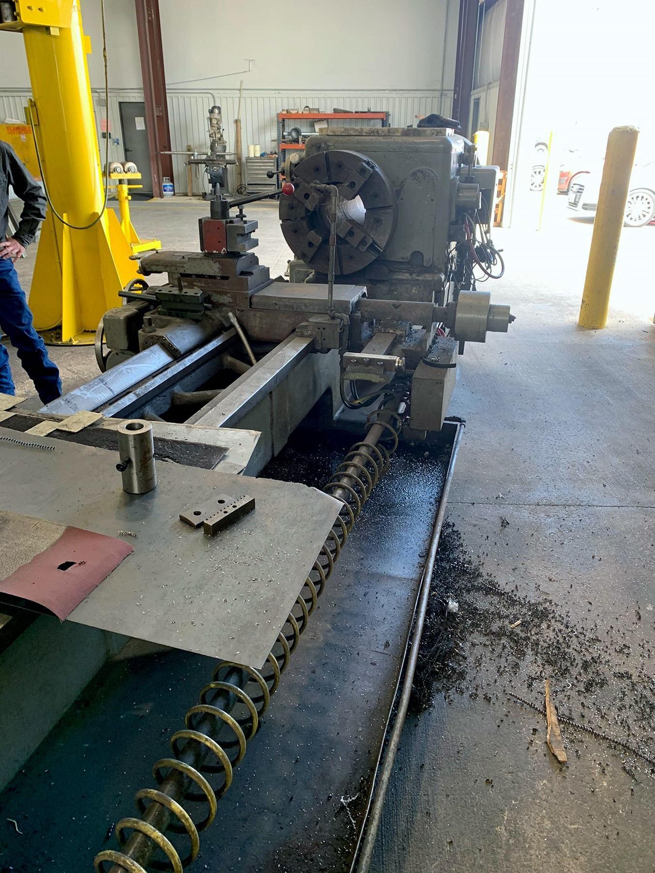 USED, 26″ X 118″ DEAN, SMITH & GRACE MODEL 25P HOLLOW SPINDLE LATHE ...