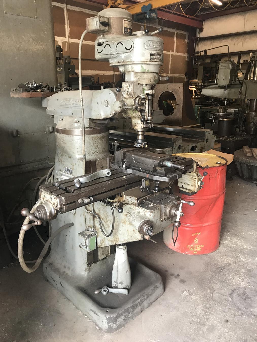 Used, Bridgeport Model J Vertical Milling Machine | Harris Machine Tools