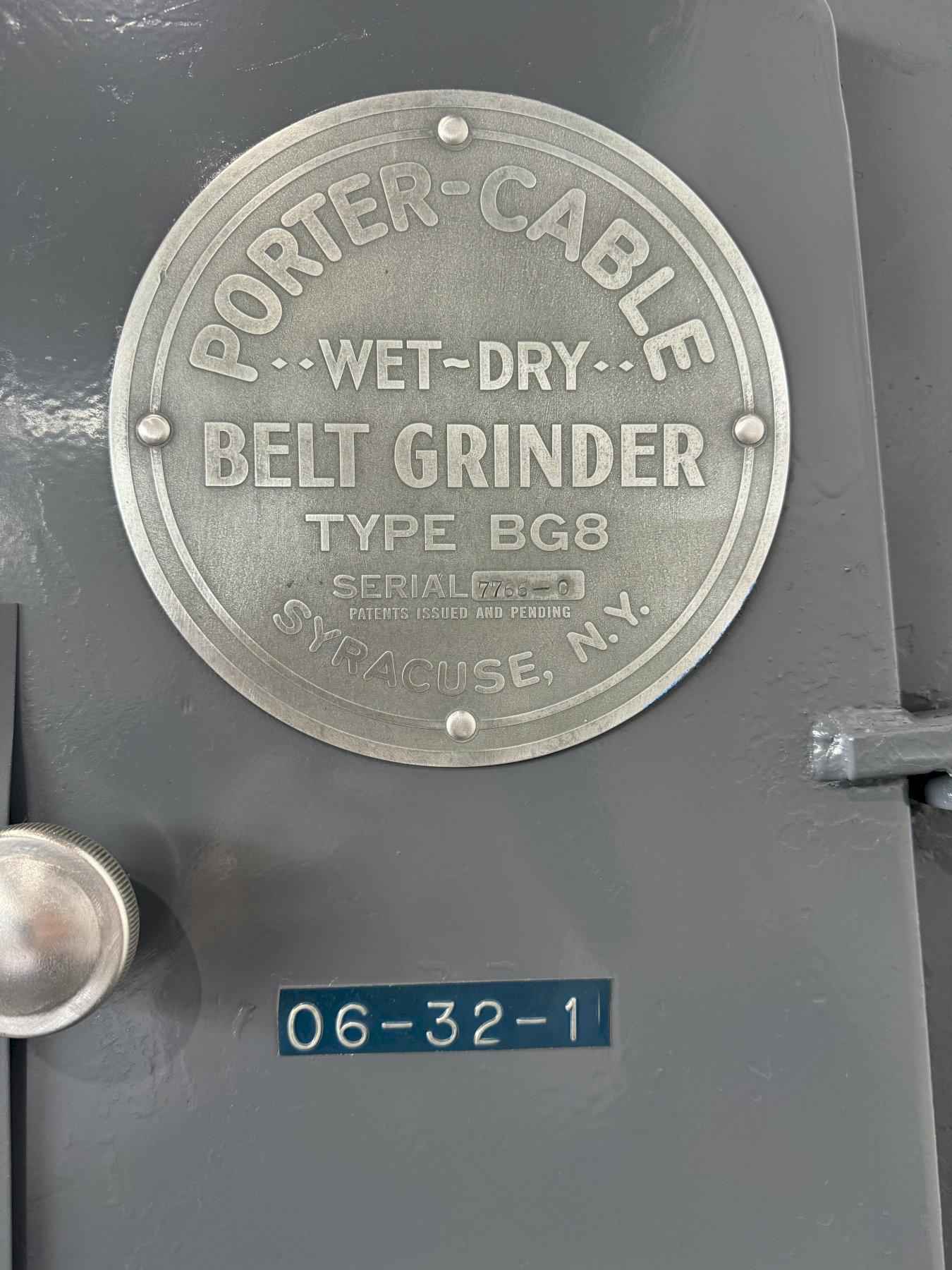 8″ PORTER CABLE BG-8 WET/DRY GRINDER. STOCK # 1166123 | G-2000 Inc.
